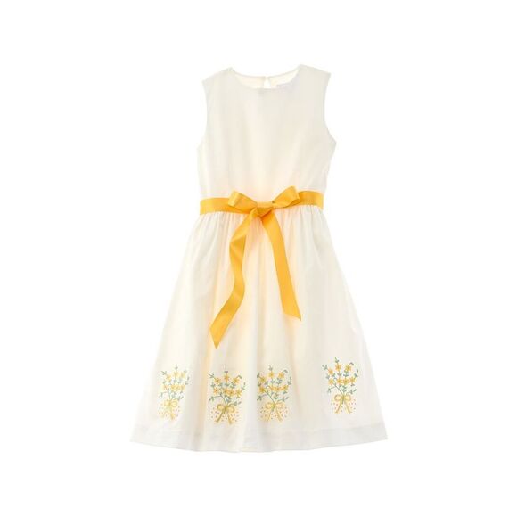 Rachel Riley | Dresses | Rachel Riley Girls Embroidered Bouquet Dress ...